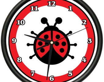 Ladybug clock | Etsy