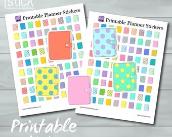 Kawaii Cars Printable Stickers Perfect for your Erin Condren