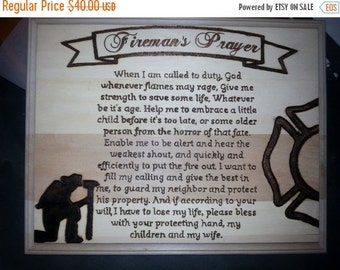 Firefighter prayer | Etsy