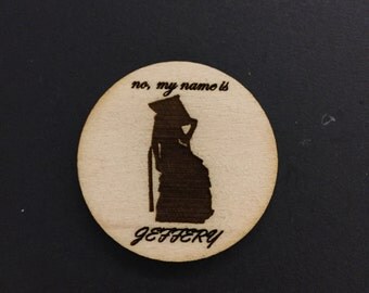 Unique laser cut pins related items | Etsy