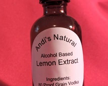 Unique lemon extract related items | Etsy