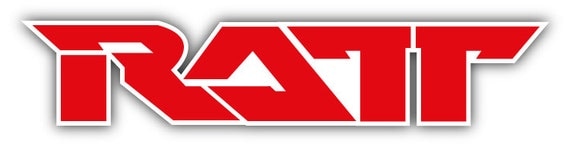 RATT Logo Music Car Bumper Sticker Decal 8'' x 2'' by slonotop