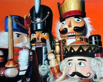 Unique pastel nutcrackers related items | Etsy