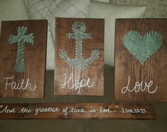 Anchor string art | Etsy