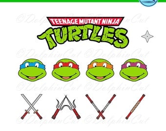 Ninja turtles svg | Etsy