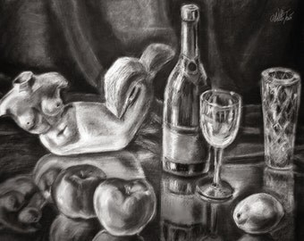Kohle stillleben | Etsy