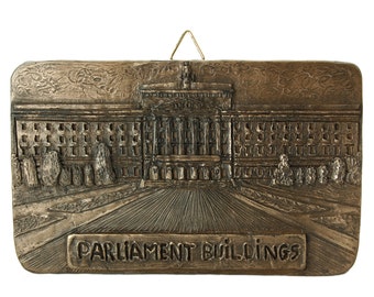 Rubber stamp Parliament Buildings london england 17649