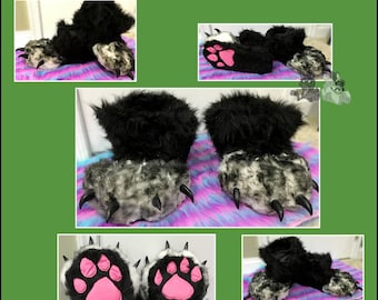 Furry paws | Etsy