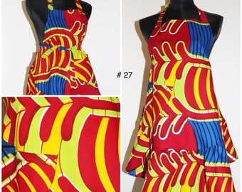 African print apron | Etsy
