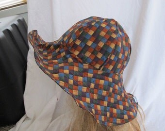 Patchwork bucket hat | Etsy