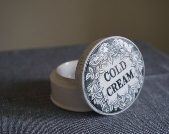 Cold cream jar | Etsy