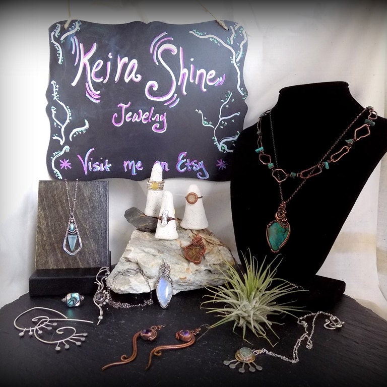 Keira Shine Jewelry: Metalwork and Wire Wrapped by keirashine