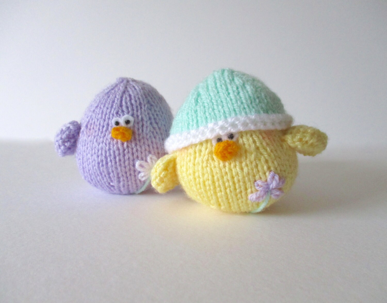 Birdies toy knitting patterns