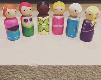 Peg doll set | Etsy