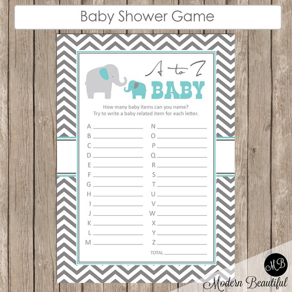 18 A Z BABY SHOWER GAME 18-a-z-baby-shower-game