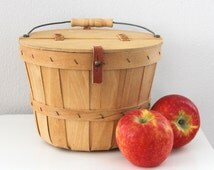 Popular items for apple basket on Etsy