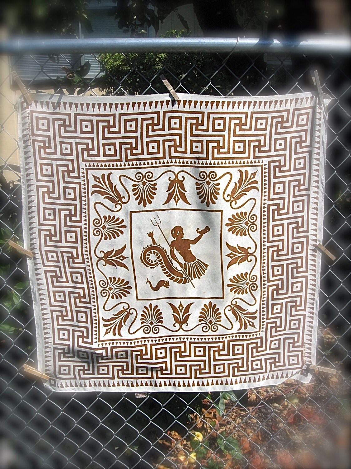 Wesley Simpson Custom Silk Scarf Circe by Peter Todd Mitchell Light ...