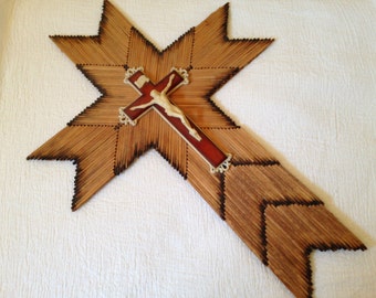 Matchstick cross | Etsy