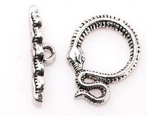 Unique snake head clasp related items | Etsy