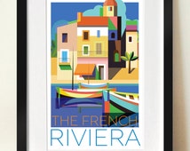 Unique french riviera related items | Etsy