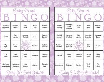 60 Owl Baby Shower Bingo Cards 60 by CelebrateLifeCrafts on Etsy