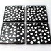 resin tile coasters set of 4 handpainted coasters painted