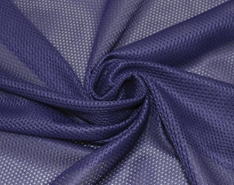 Maroon Football Mesh Knit Fabric Football Fabric by StylishFabric