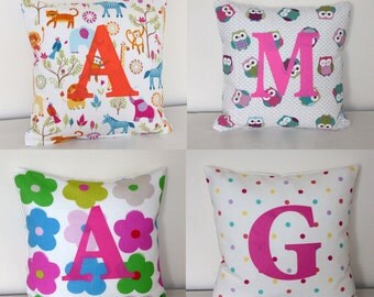 Initial cushion | Etsy