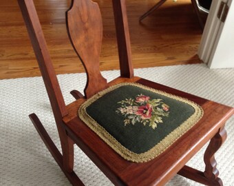 Antique rocker | Etsy