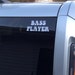 Bass player decal bass player sticker bass player vinyl