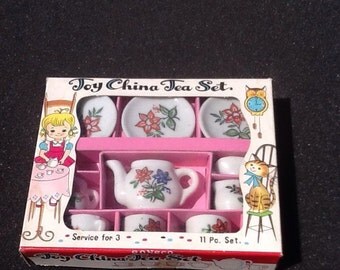 Dolls tea set | Etsy