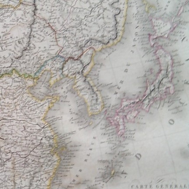 Antique prints and original old vintage maps by DecorativePrints