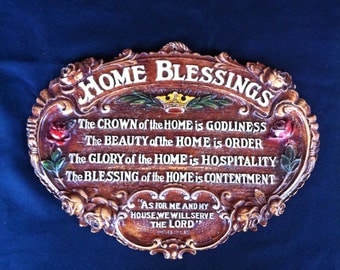 Blessing plaque | Etsy