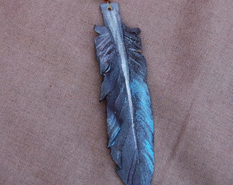 Raven Feather Ring