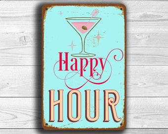 Cocktail hour sign | Etsy