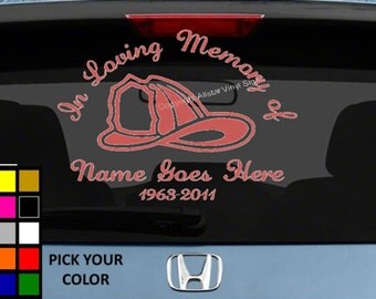 Rest in peace decal | Etsy