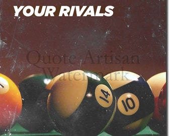 Billiard quotes | Etsy