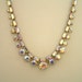 Weiss Rhinestone Necklace Vintage Weiss Aurora Borealis
