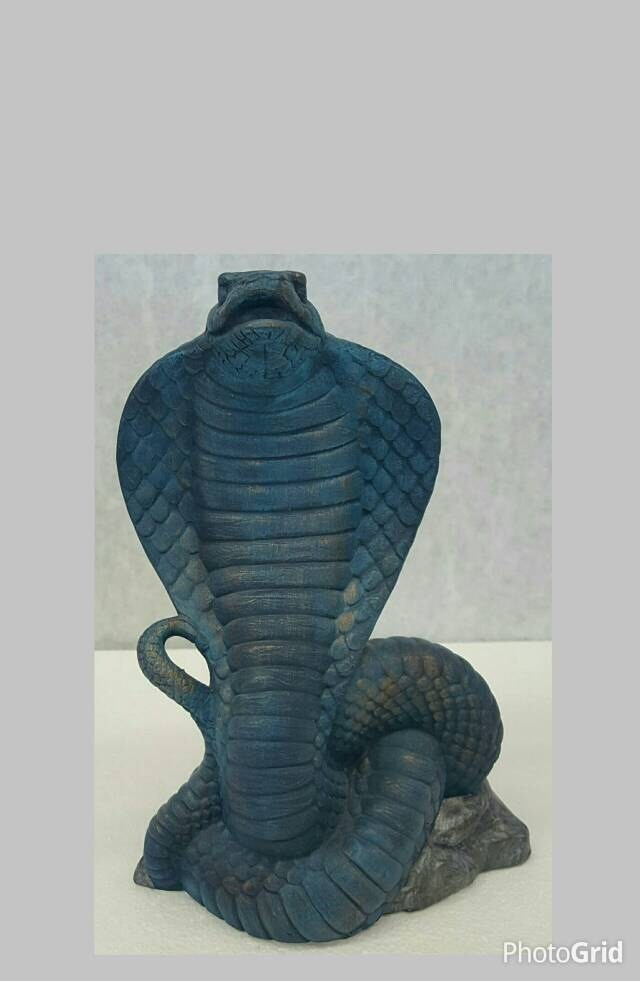 Ceramic Cobra African Snake Ceramic Snake Snake Cobra