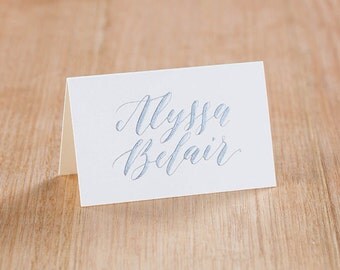 Items similar to Printable Rustic Place Cards on Etsy