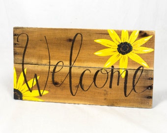 Unique outdoor welcome sign related items | Etsy