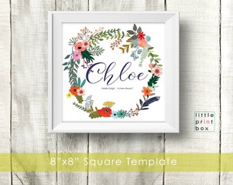 Chloe wall art | Etsy