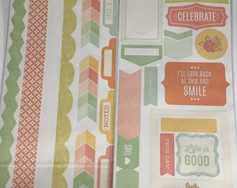 Alphabet stickers sticker lot sticker assortment by Thriftytogifty