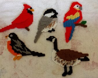 plastic canvas bird – Etsy
