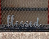 Blessed sign | Etsy