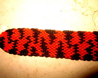 Cow Print Friendship Bracelet Cow Macrame Bracelet