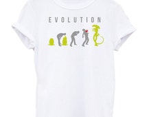 Popular items for evolution t shirt on Etsy
