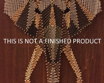 Elephant string art | Etsy