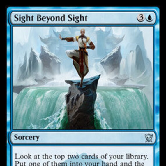 Sight Beyond Sight. MTG artist proof