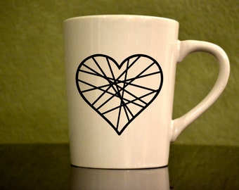 Fancy coffee mug | Etsy